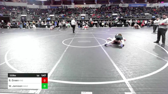 133 lbs Round Of 16 - Brandon Green, King Select vs Wilson Jamison ...