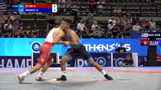 60 kg 1/8 Final - William Detar, United States vs Humoyun Erkinov ...
