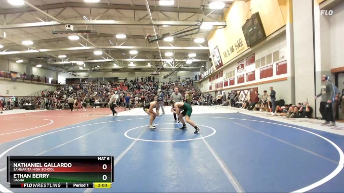 165 lbs Champ. Round 2 - Ethan Berry, Basha vs Nathaniel Gallardo ...