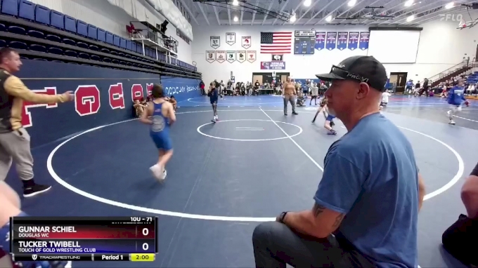 71 lbs Quarterfinal - Gunnar Schiel, Douglas WC vs Tucker Twibell ...