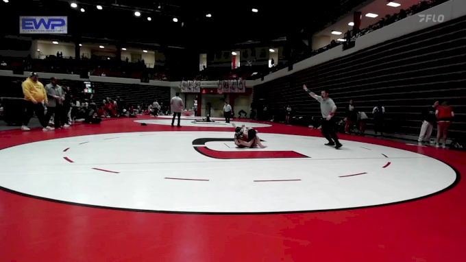 100 lbs Consi Of 8 #2 - Darlene Loera, Bixby Girls HS vs Alexa Hall ...