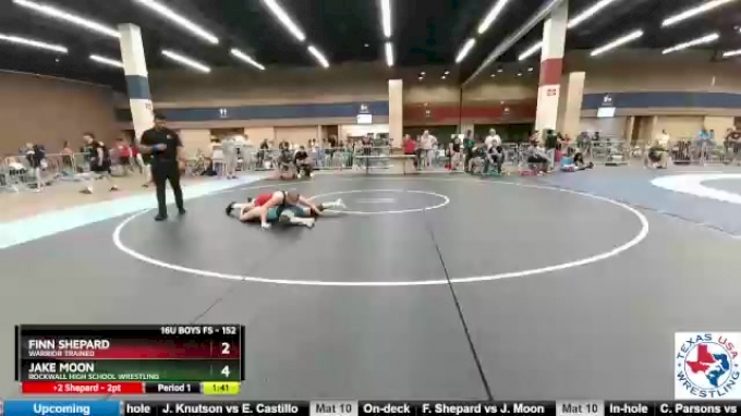 152 lbs Cons. Semi - Finn Shepard, Warrior Trained vs Jake Moon ...