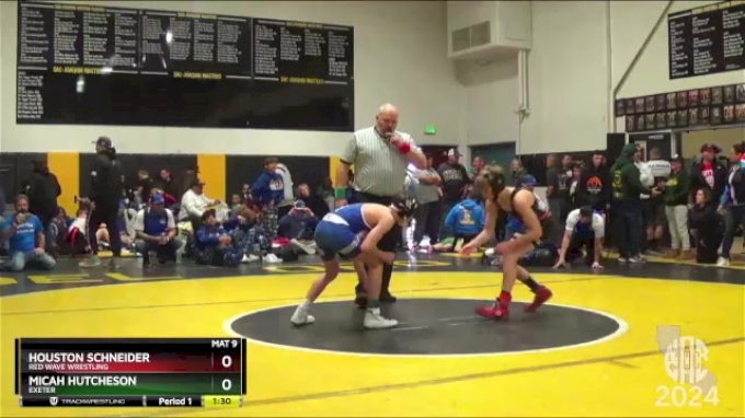 103 lbs Champ. Round 2 - Micah Hutcheson, Exeter vs Houston Schneider ...