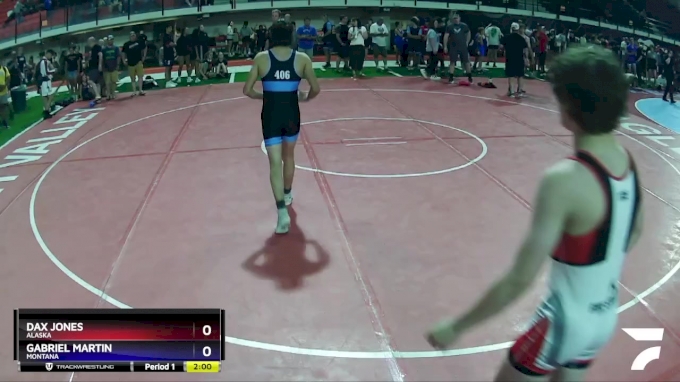 145 lbs Quarterfinal - Dax Jones, Alaska vs Gabriel Martin, Montana