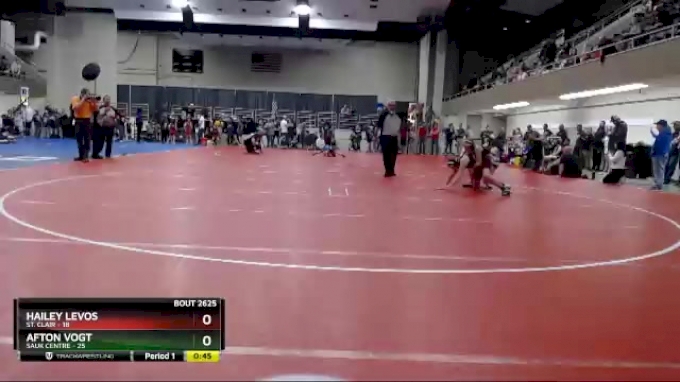 Round 3 - Hailey Levos, St. Clair vs Afton Vogt, Sauk Centre