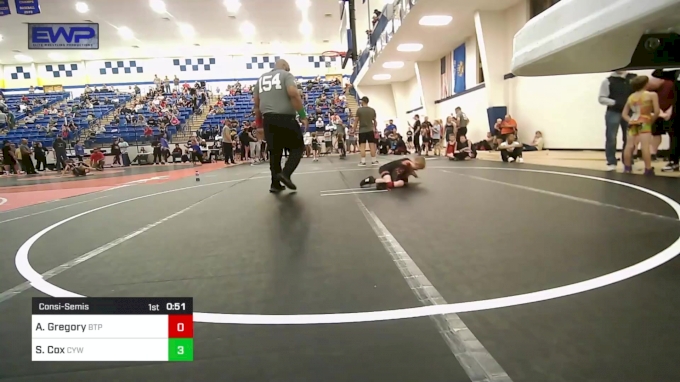 52 lbs Consolation - Axel Gregory, Tulsa Blue T Panthers vs Shepherd ...