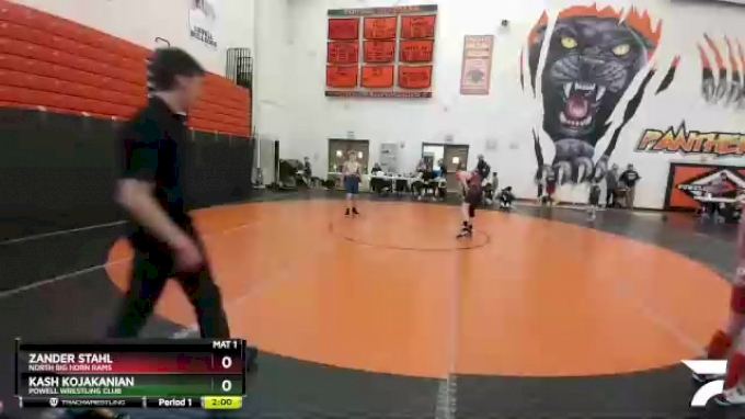 98-108 lbs Round 5 - Kash Kojakanian, Powell Wrestling Club vs Zander ...