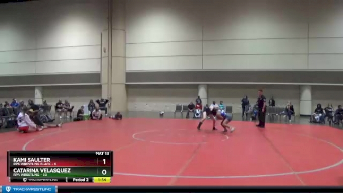 127 lbs Finals (2 Team) - Dorothy Gerrell, RPA Wrestling vs Callie ...