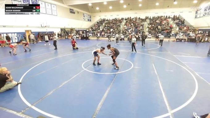 132 lbs Champ. Round 2 - Adam Maldonado, Silverado vs Mason Bonner ...
