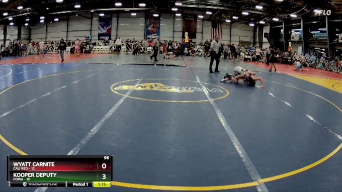 96 lbs Rd# 5- 3:45pm Friday Final Pool - Kooper Deputy, POWA vs Wyatt ...