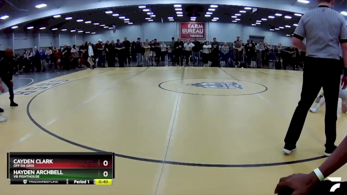 83 lbs Semifinal - Cayden Clark, Off Da Grid vs Hayden Archbell, VB ...