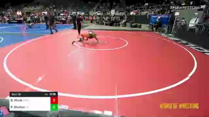 67 lbs Consi Of 8 #1 - Braxton Plunk, Coweta Tiger Wrestling vs Phoenix ...