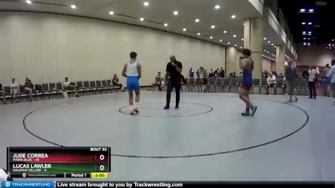 182 lbs Placement Matches (16 Team) - Jude Correa, MAWA Blue vs Lucas ...
