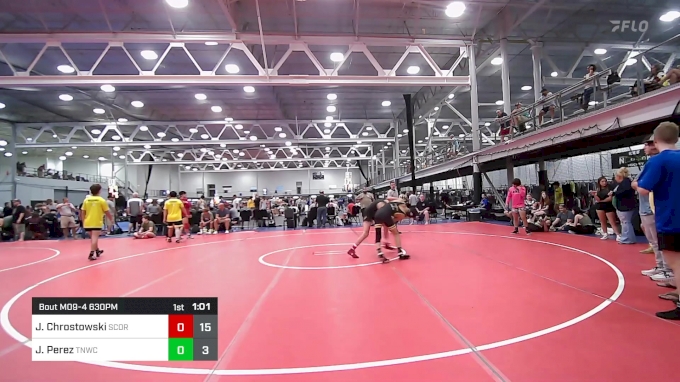 128 lbs Rr Rnd 4 - Jason Chrostowski, Scorpions vs Jaden Perez, Team ...