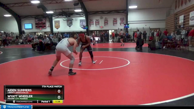 170 lbs 7th Place Match - Wyatt Wheeler, Prairie City Monroe vs Aiden ...