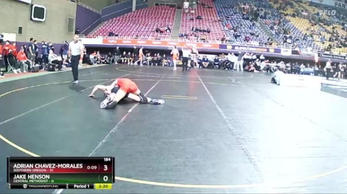 184 lbs 2nd Wrestleback (16 Team) - Adrian Chavez-Morales, Southern ...