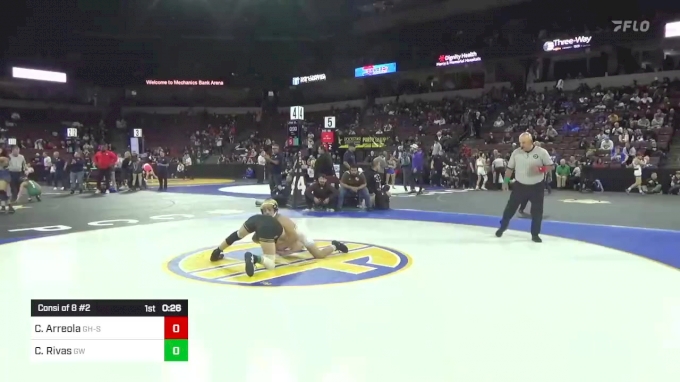 113 lbs Consi Of 8 #2 - Carlo Arreola, Granite Hills (SD) vs Caleb ...