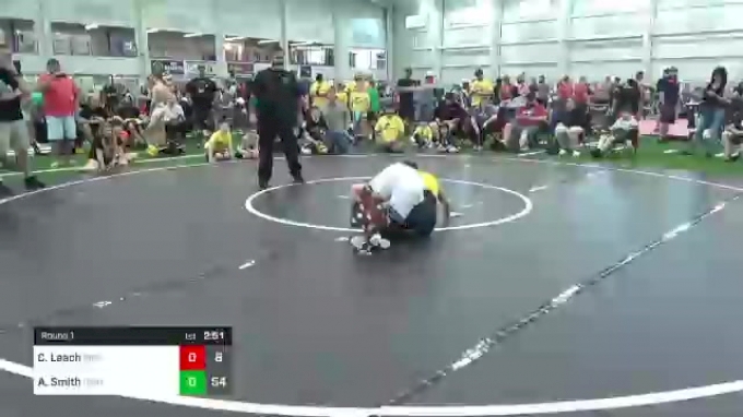 140 lbs Round 1 - Cole Leach, Grindhouse Wrestling vs Austin Smith ...