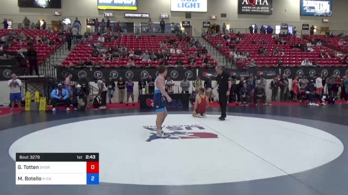 61 kg Rnd Of 64 - Garrett Totten, Shore Thing Wrestling Club vs Matthew ...
