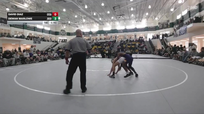 138 lbs 2nd Wrestleback (16 Team) - David Diaz, Central (Carroll) vs ...