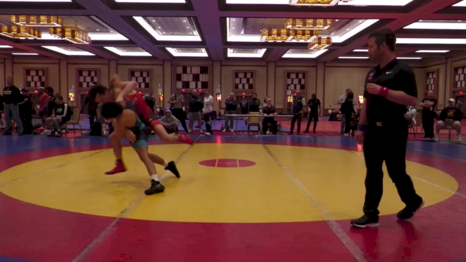 55 kg Rr Rnd 1 - Alexander Logsdon, Cougar Wrestling Club vs Jonathan ...