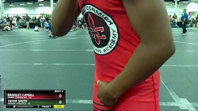 130 lbs Round 1 (8 Team) - Leo Schreiber, Armory Athletics vs Josiah ...