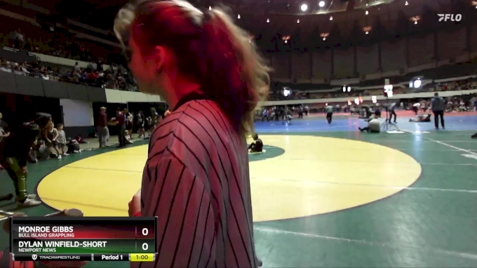 64 lbs Quarterfinal - Dylan Winfield-Short, Newport News vs Monroe ...