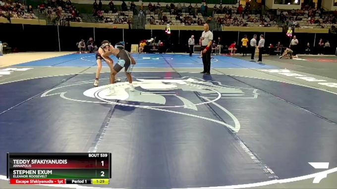 132-4A/3A Champ. Round 1 - Stephen Exum, Eleanor Roosevelt vs Teddy ...