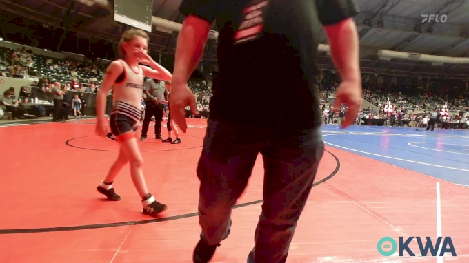 64 lbs Consi Of 8 #1 - Trae Seibold, Perkins vs Layla Rummel, Harrah ...