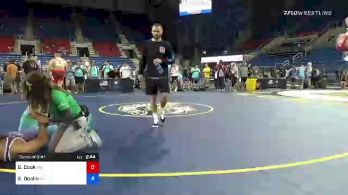 285 lbs Consi Of 8 #1 - Gage Cook, Washington vs Xavier Doolin, Missouri