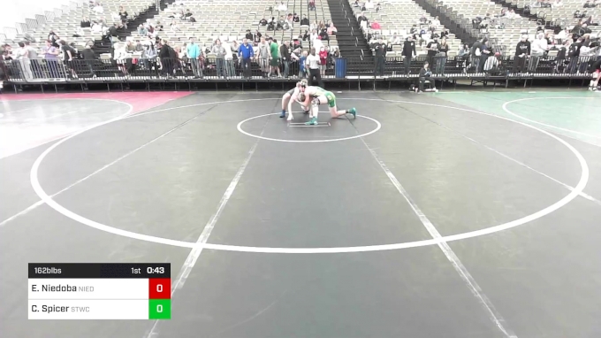 162b lbs Semifinal - Edward Niedoba, Niedoba vs Calvin Spicer, Shore ...