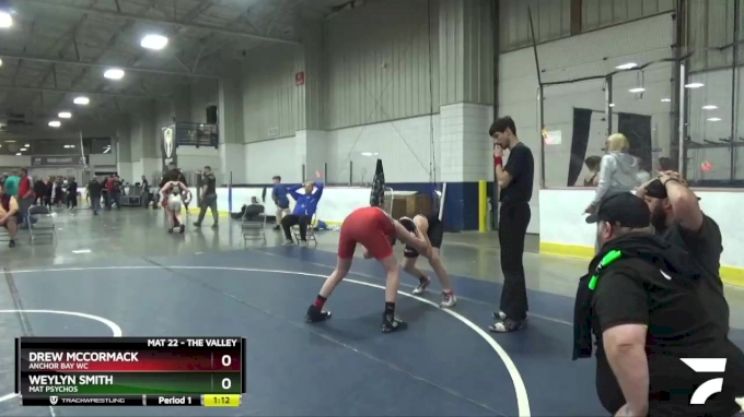 126 lbs 7th Place Match - Drew McCormack, Anchor Bay WC vs Weylyn Smith ...