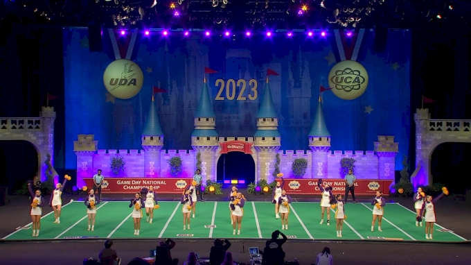 University of Mary Hardin-Baylor [2023 Game Day - Open All Girl Cheer ...