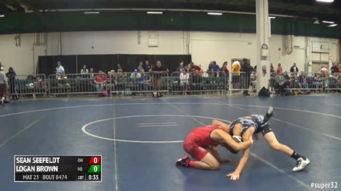 90 Consi of 8 #2 - Sean Seefeldt, OH vs Logan Brown, MI