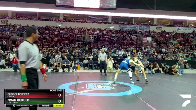 5a 121 Lbs 1st Place Match Noah Gurule Los Lunas Vs Diego Torrez Cibola