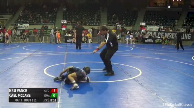 52 Consi-Semis - Kru Vance, Catoosa Wrestling vs Cael McCabe, Iowa Hammers
