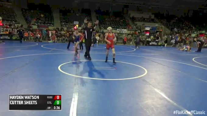 88 Consi of 8 #2 - Hayden Watson, Rebel Wrestling Foundation vs Cutter ...