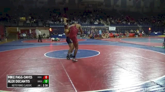 184 3rd Place - Mike Fagg-Daves, Rider University vs Alex DeCiantis ...