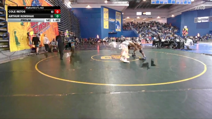 175 lbs Prelim - Cole Retos, Notre Dame Green Pond vs Arthur Konshak ...