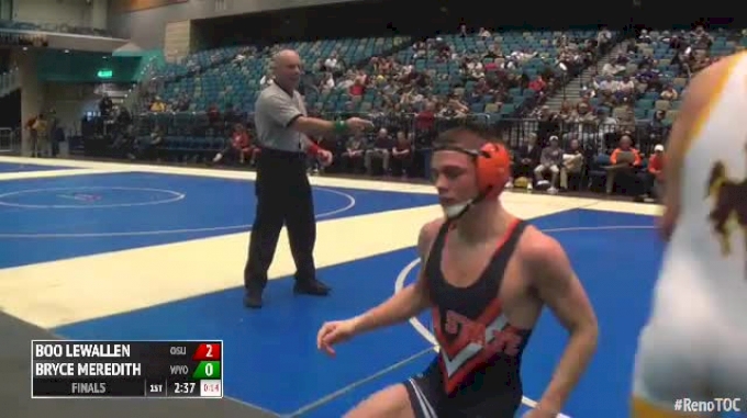 141 Finals - Boo Lewallen, Oklahoma State-NS vs Bryce Meredith, Wyoming