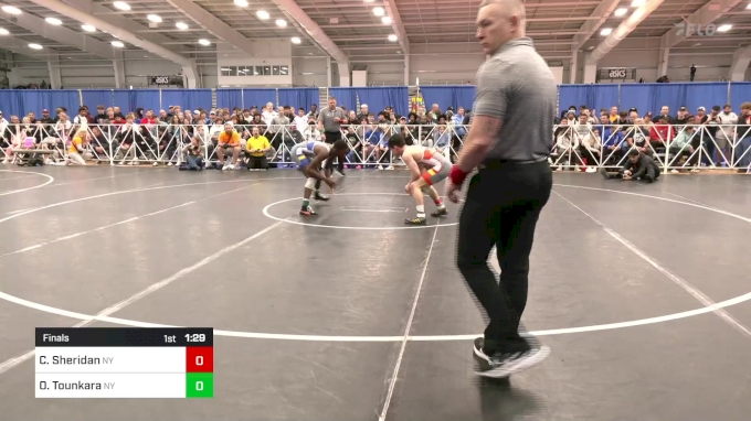 106 lbs Final - Connor Sheridan, NY vs Oumar Tounkara, NY