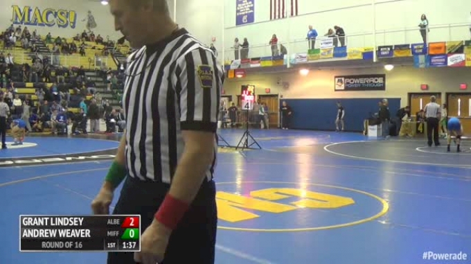 113 Round of 16 - Grant Lindsey, Albert Gallatin vs Andrew Weaver ...