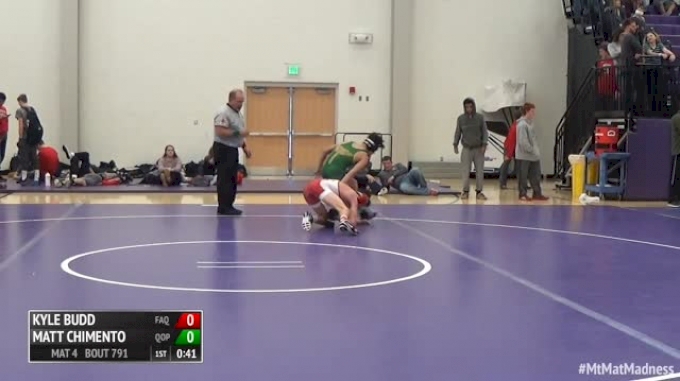 126 Consi-Semis - Kyle Budd, Fauquier vs Matt Chimento, Queen Of Peace