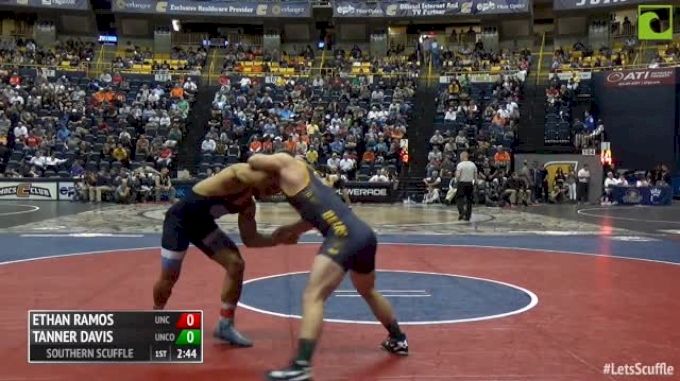 174 Round of 32 - Ethan Ramos, North Carolina vs Tanner Davis, Northern ...