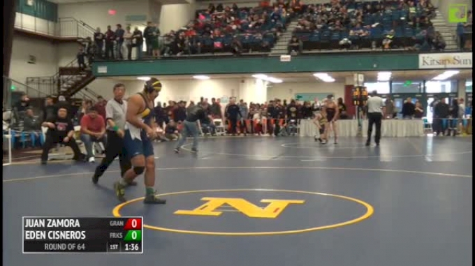 195 Round of 64 - Juan Zamora, Granger vs Eden Cisneros, Forks