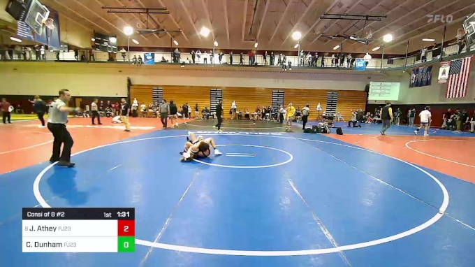 120 lbs Consi Of 8 #2 - Jason Athey, Pope John XXIII vs Cole Dunham ...