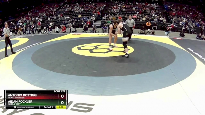 D1-285 lbs 1st Place Match - Aidan Fockler, Mass. Perry vs Antonio ...