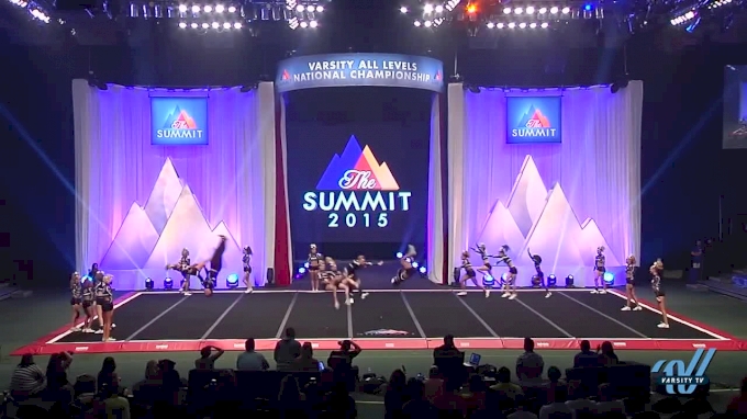 Midwest Cheer Elite - Thundercats [2015 Small Senior Coed 4 Semis]