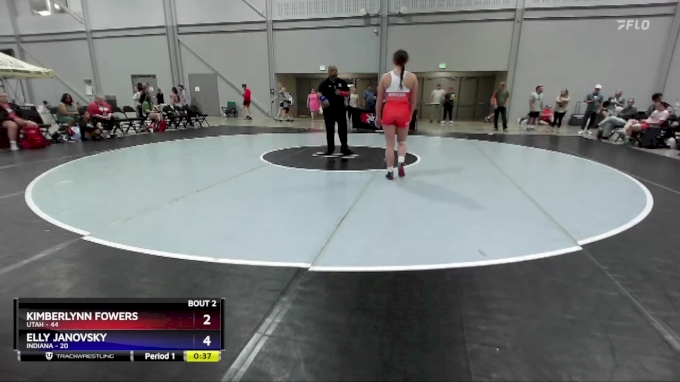 155 lbs Round 1 (6 Team) - Isabella Morgan, Utah vs Lina Lingo, Indiana