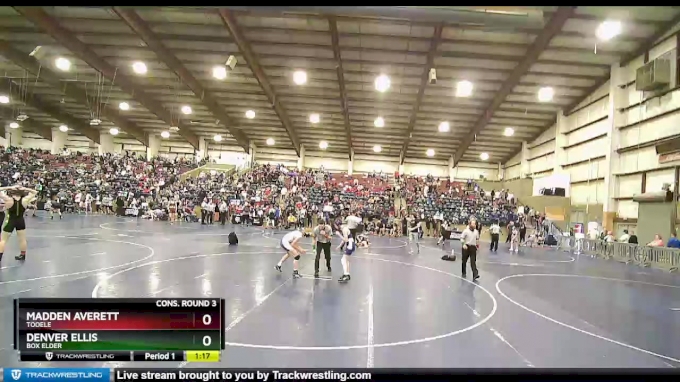 101 lbs Cons. Round 3 - Madden Averett, Tooele vs Denver Ellis, Box Elder